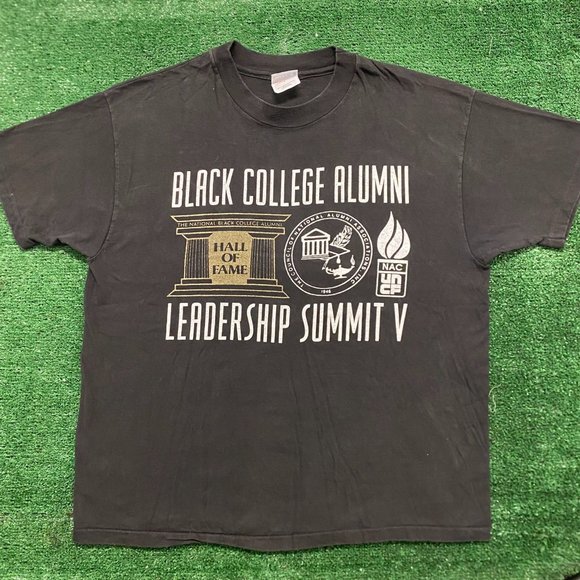 Hanes | Shirts | Vintage 9s Black College Alumni Hbcu Single Stitch Tee ...